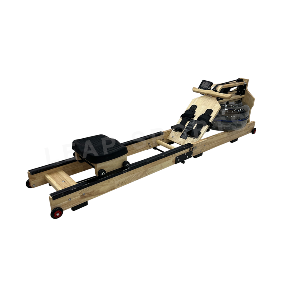 LEAP SPORTS Foldable Wooden Water Rowing Machine – LEAP SPORTS USA